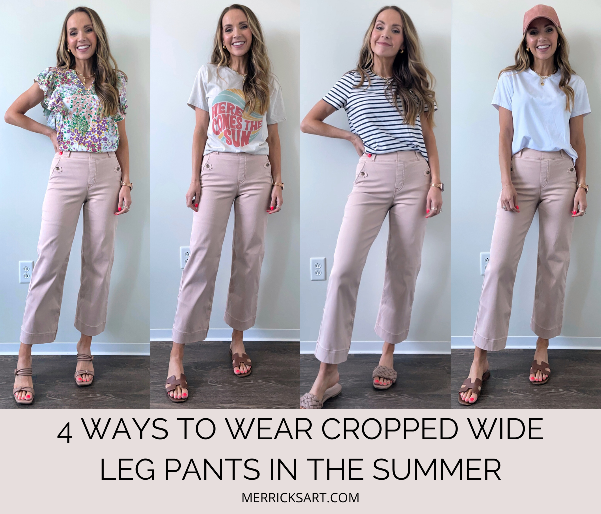 Wide Leg Pants In Summer - How to Wear Them - Merrick's Art