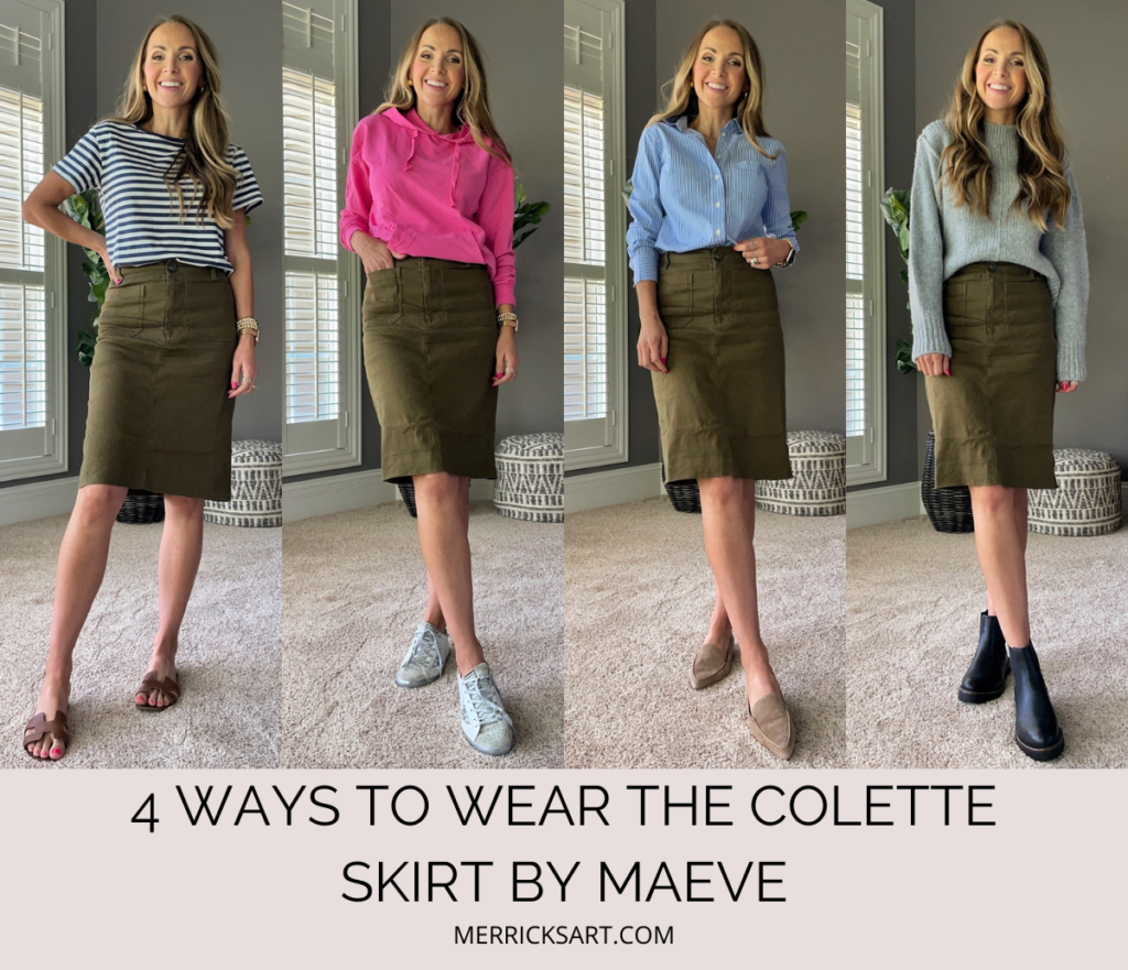 4 Ways to Wear the Colette Skirt by Maeve - Merrick's Art