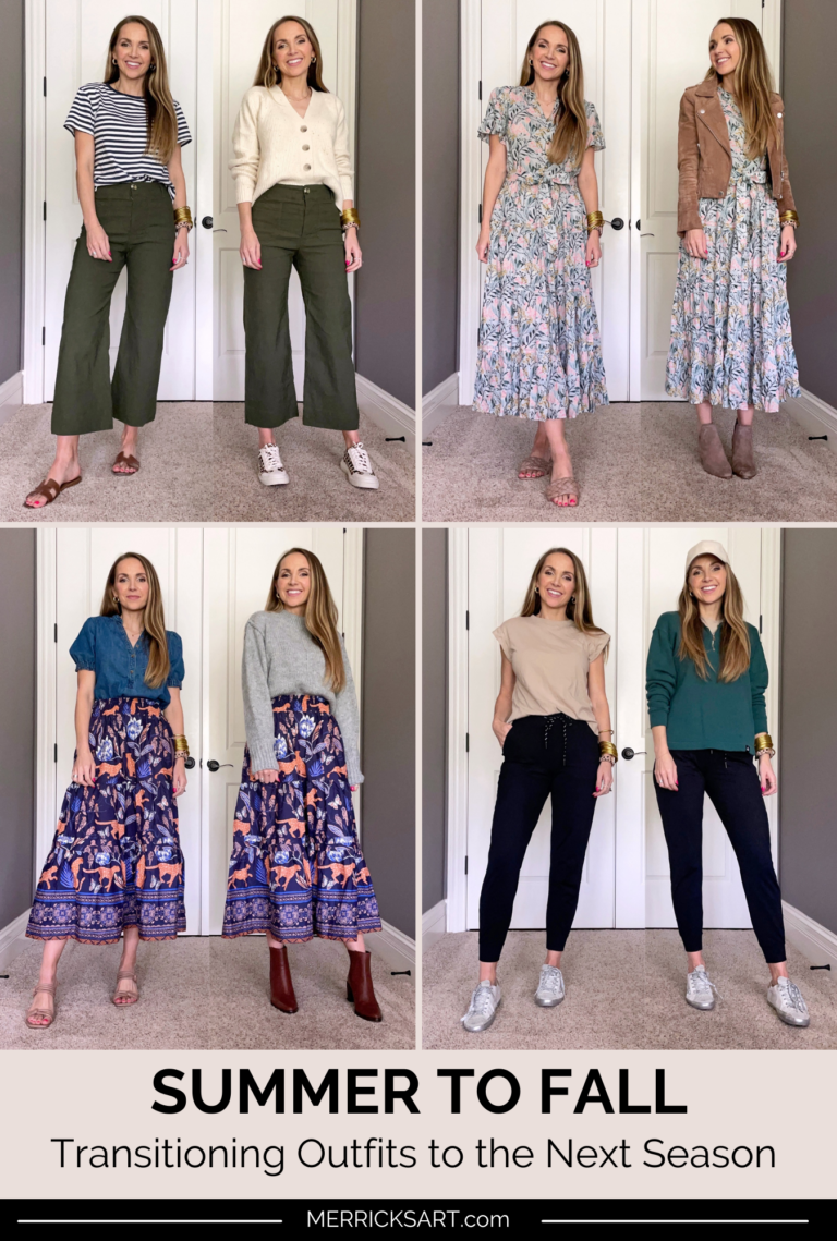 4 Ways to Transition an Outfit From Summer to Fall - Merrick's Art