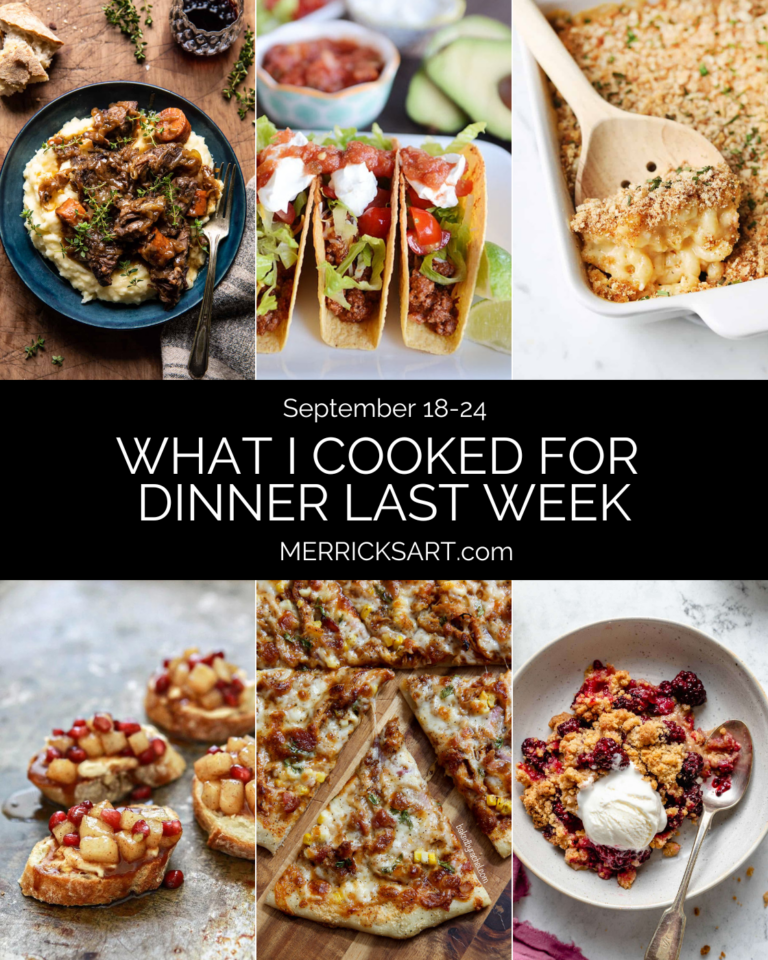 Dinner Ideas: September 18-24 - Get My Menu!