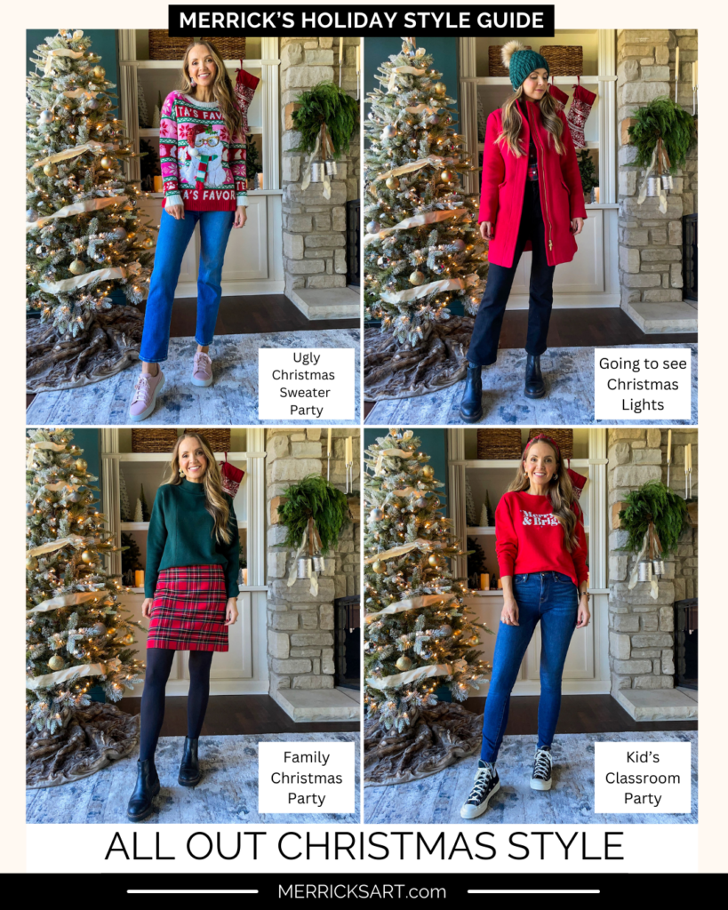 Festive Casual Holiday Outfits: Holiday Style Guide
