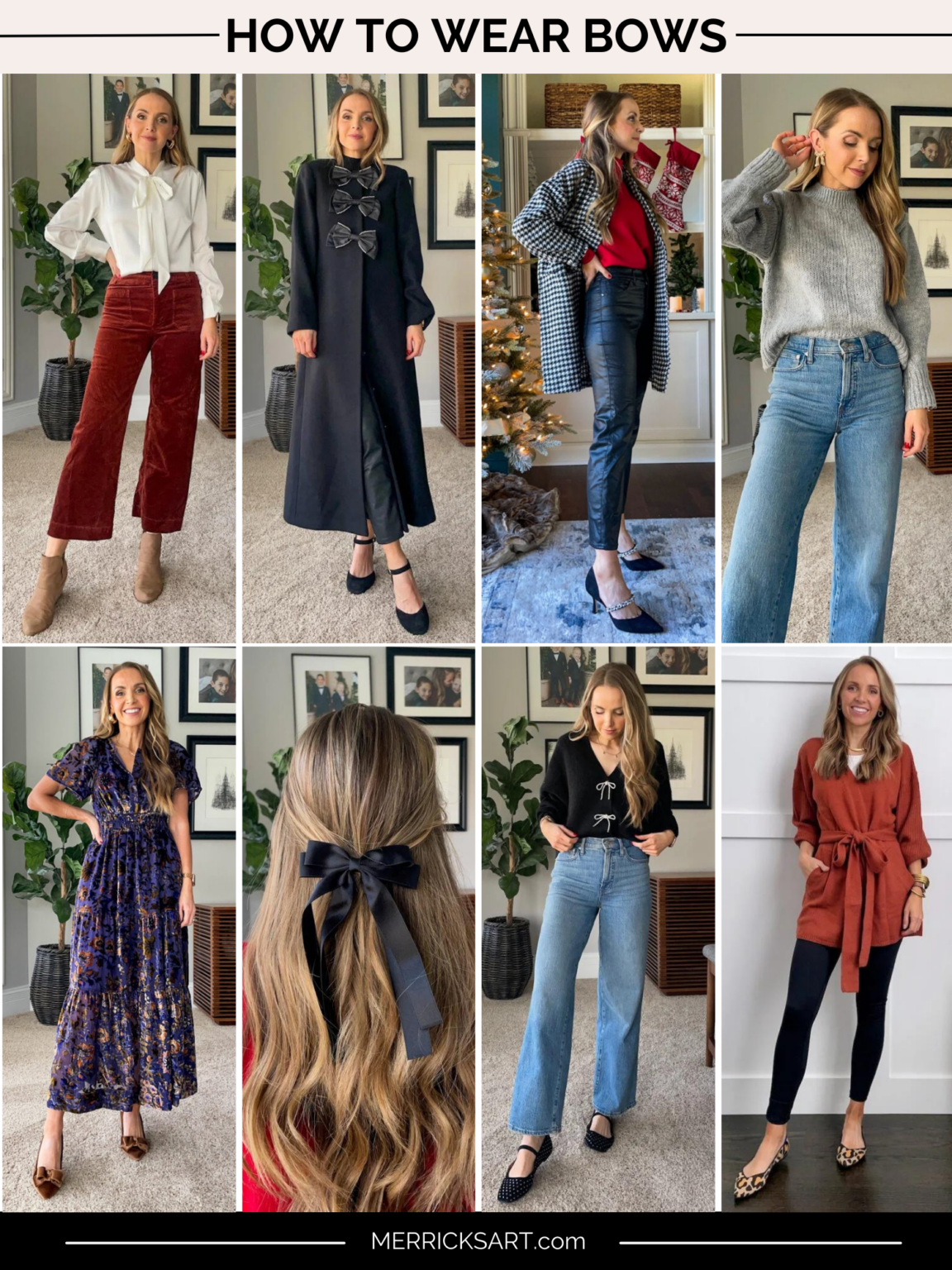 How To Wear Bows (In Clothing, Accessories and More) - Merrick's Art