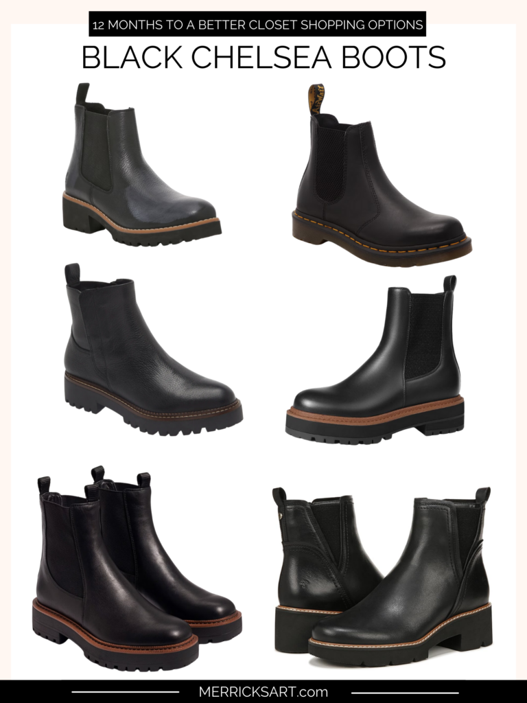 January Closet Staples Series - Merrick's Art