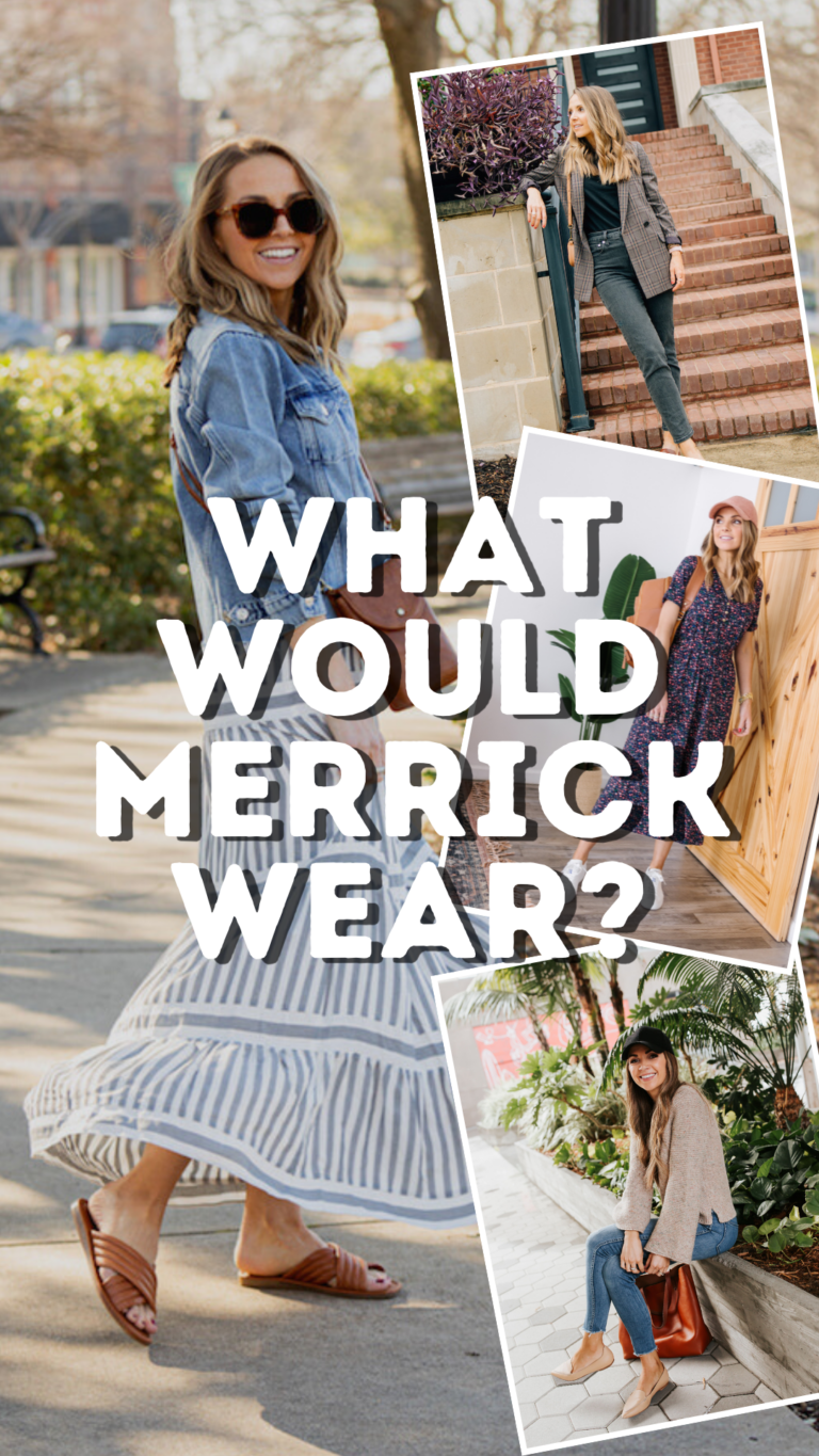 "What Would Merrick Wear?" - Outfit Ideas for YOUR Events - Merrick's Art