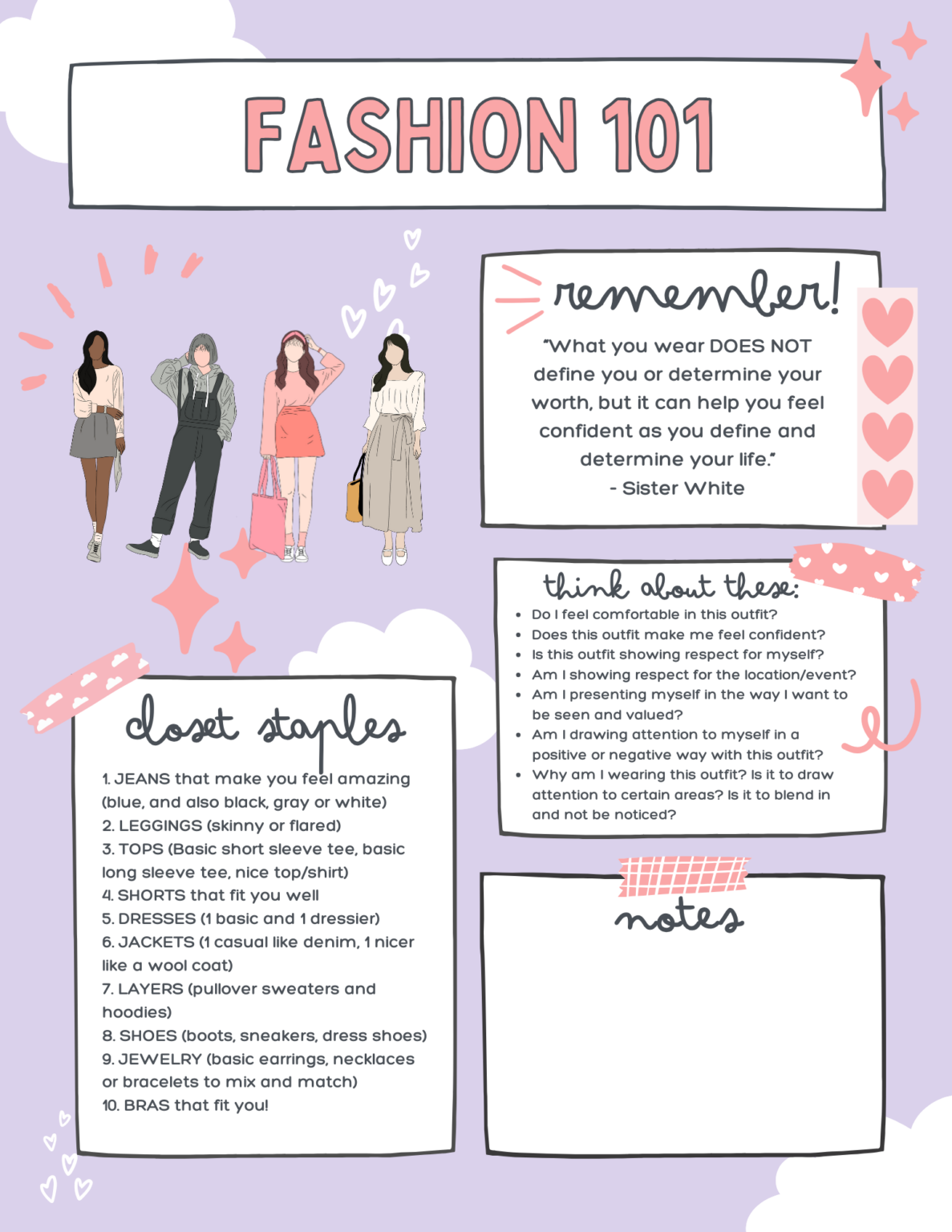 Fashion 101 For Young Women's - Merrick's Art