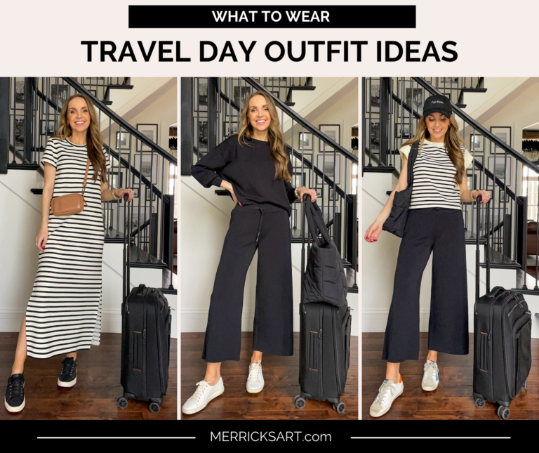 3 Comfy and Cute Travel Outfits for Spring and Summer Trips - Merrick's Art