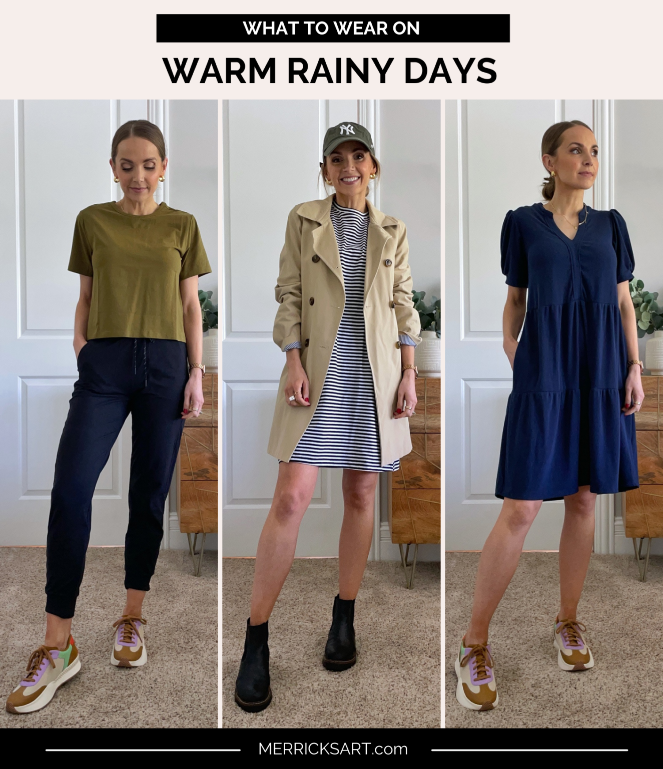 What to Wear on a Warm Rainy Day - Merrick's Art