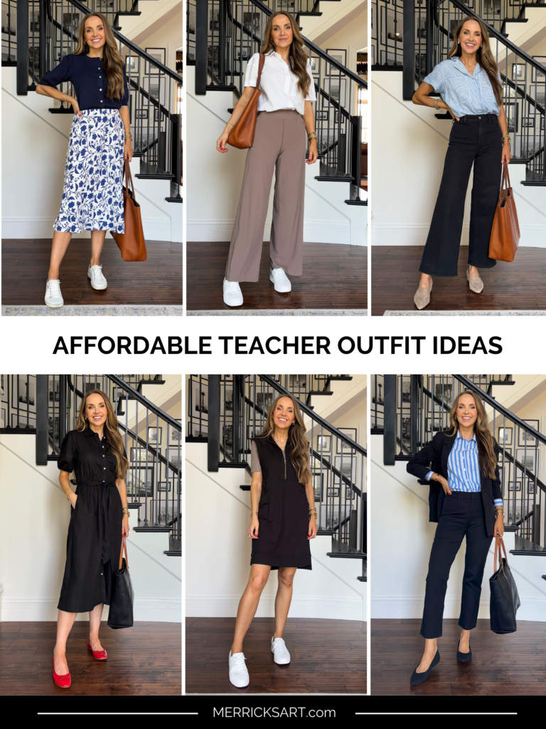 Teacher Outfits to Copy From Affordable Stores - Merrick's Art