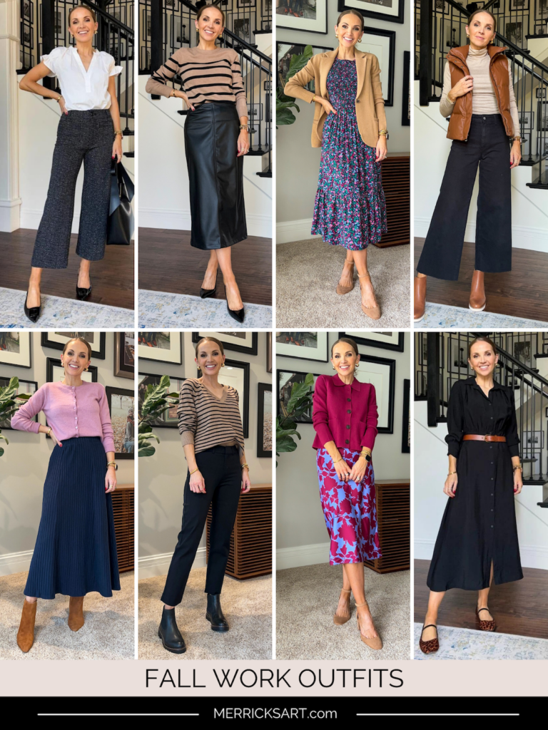Fall Work Outfits - Merrick's Art