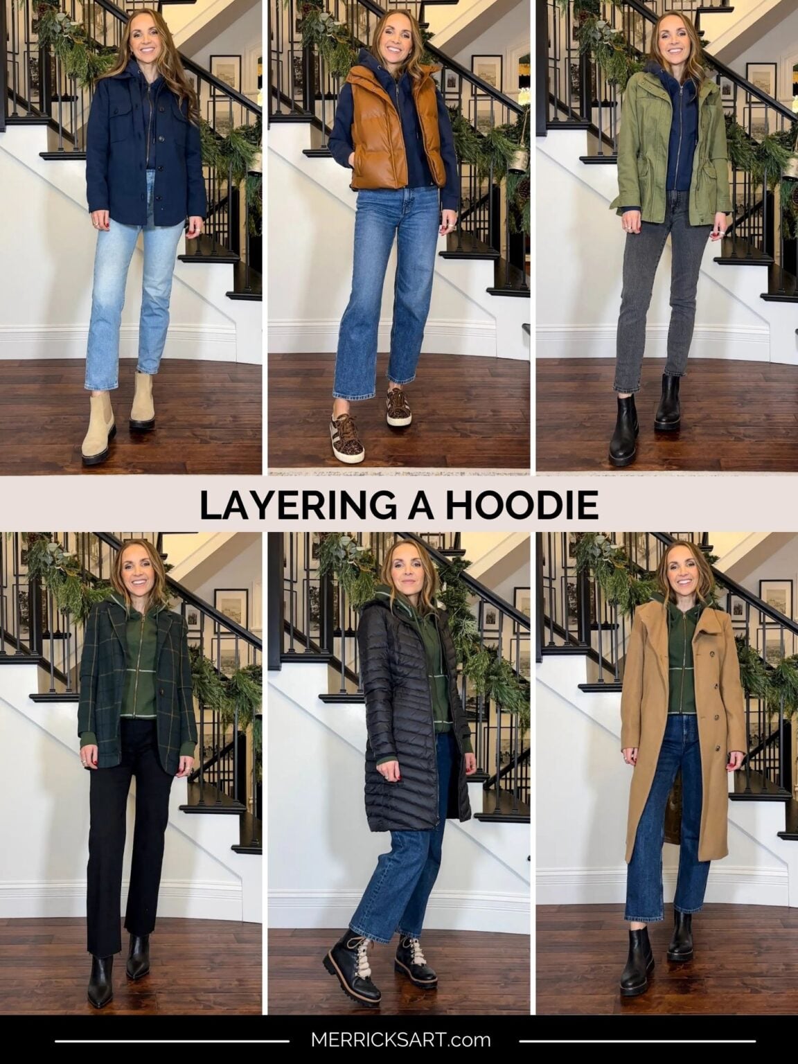 Easy Layers and Coats You Can Wear with a Hoodie - Merrick's Art