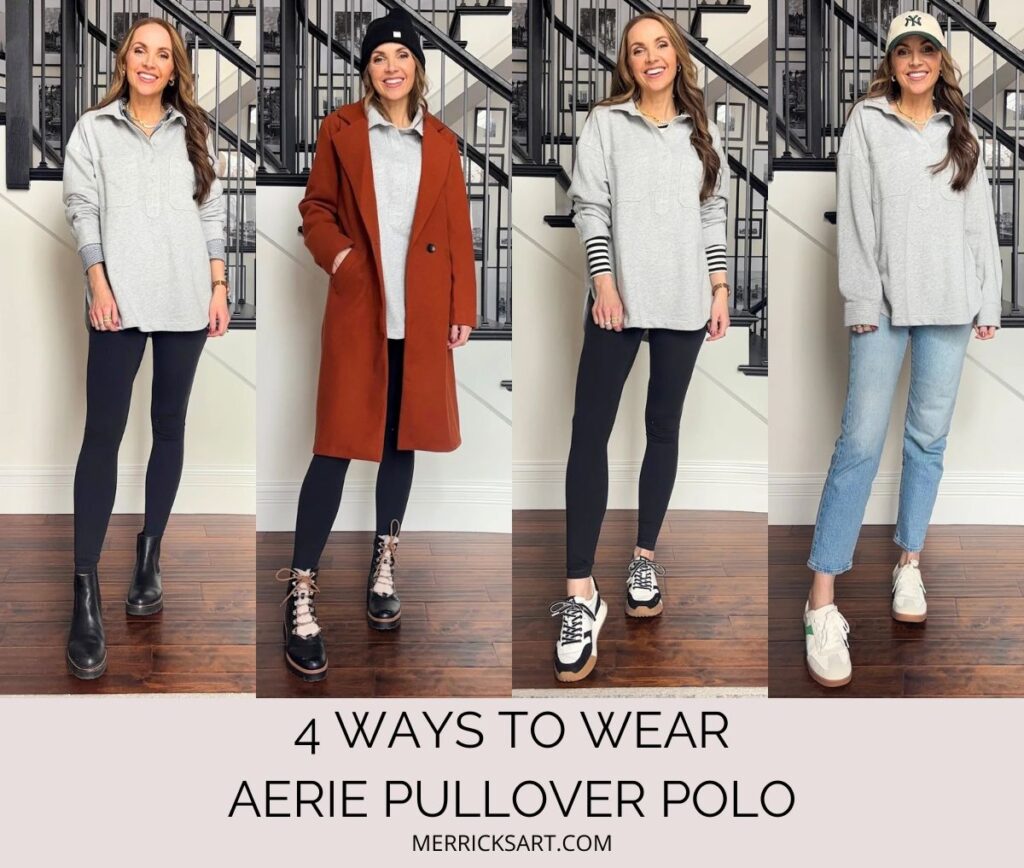 4 Ways to Wear a Polo Pullover Sweatshirt - Merrick's Art