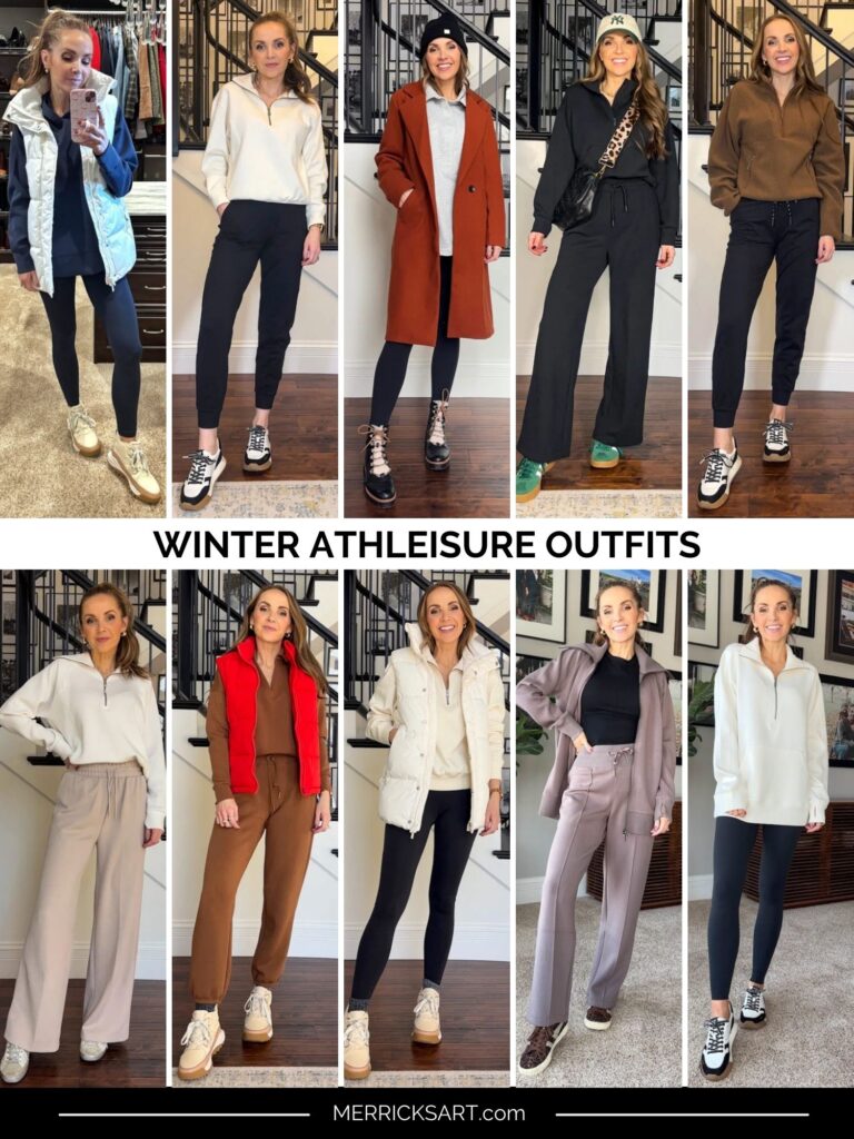 Winter Athleisure Outfits - Merrick's Art