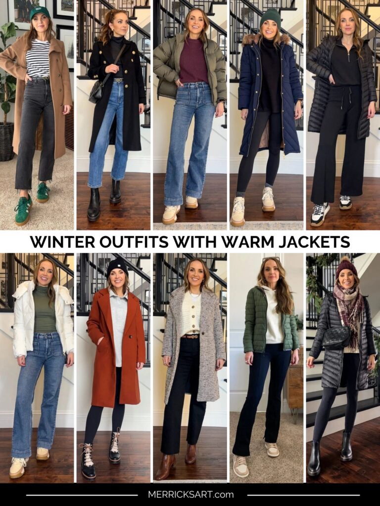 Winter Outfits With Warm Jackets - Merrick's Art