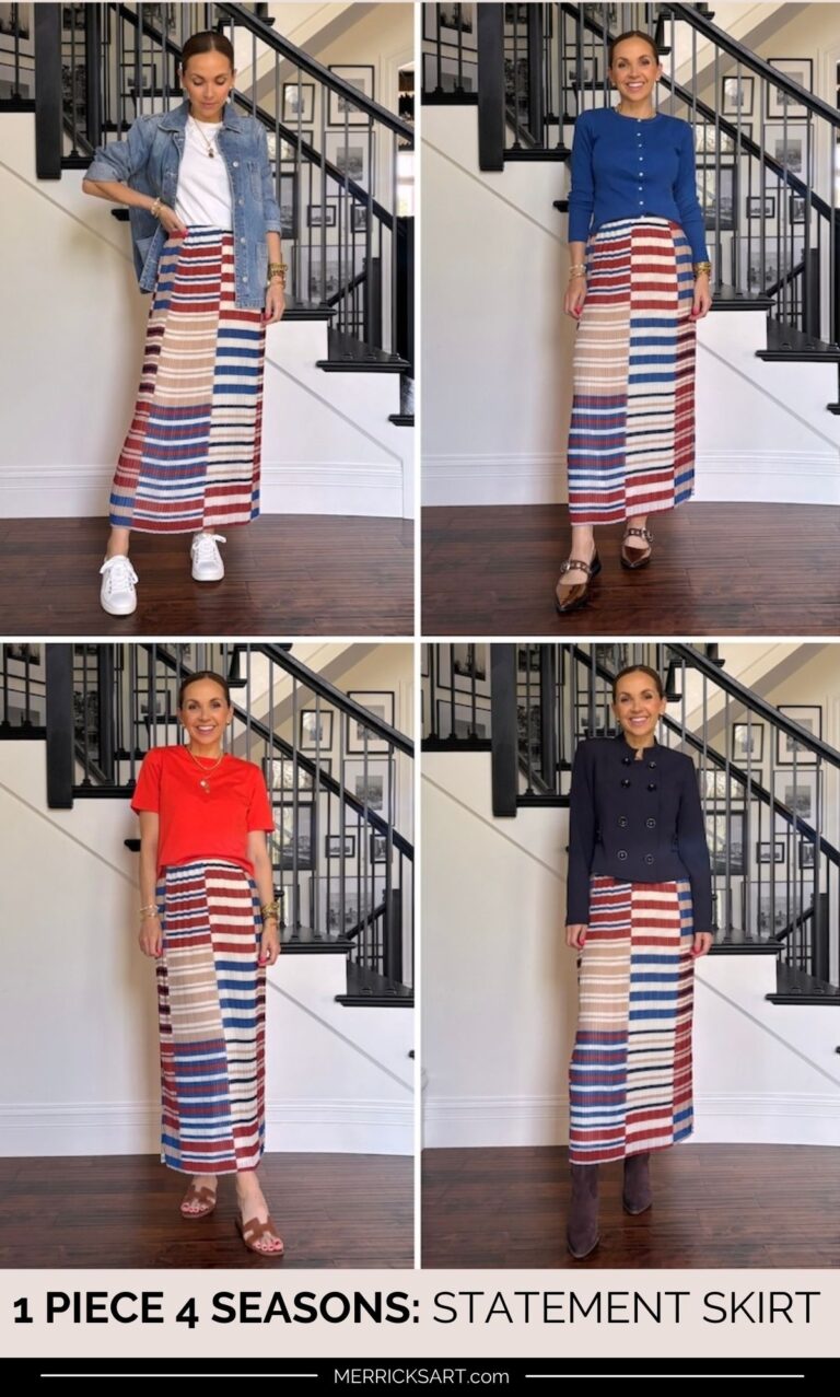 4 Ways to Style This Midi Skirt from the Nordstrom Anniversary Sale ...