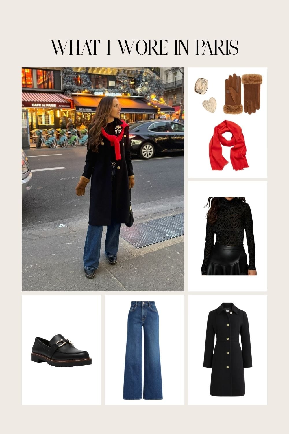 What I Wore on a Cold Weather Trip to Paris - Merrick's Art